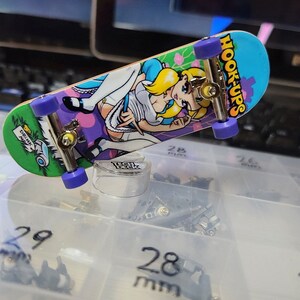 Fingerbomb Sk8boards Complete Custom Retro Style Fingerboard - Etsy