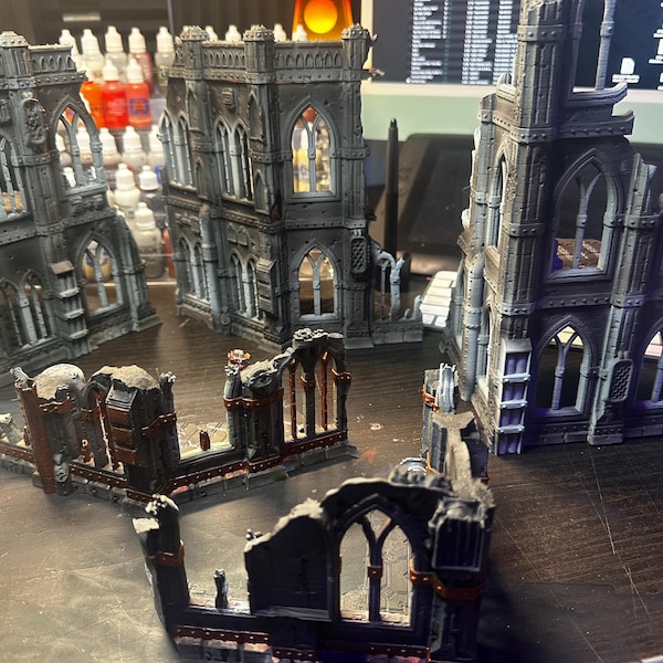 Industrial Ruins Set 2: Mars Factory Wargaming Terrain Series Patrol ...