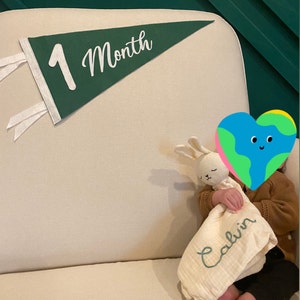 CUSTOM Mini Pennant Small Felt Pennant on a Stick - Etsy