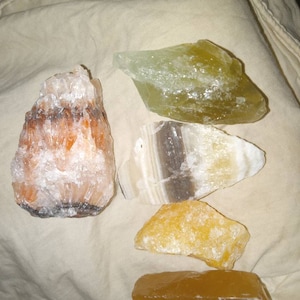 Mixed Calcite Rough Natural Premium Grade Stones: Choose - Etsy