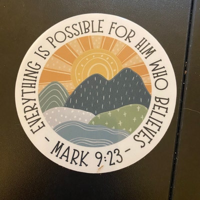 Praise Him Sticker Affirmation Stickers Laptop Sticker - Etsy