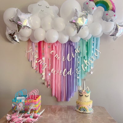 Custom Banner, Personalized Banner, Two Lines for Long Text, Gold ...