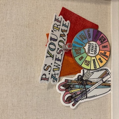 Should I Craft Today Hard Enamel Spinner Pin Spinner Pins Artist Pins ...