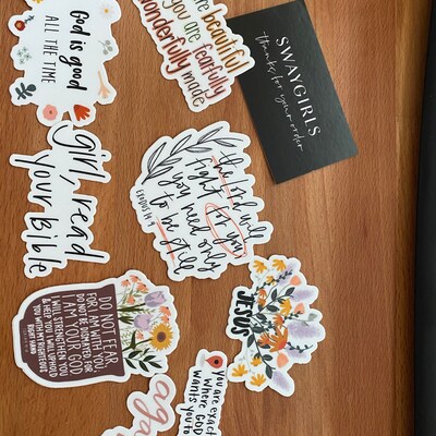 Religious Sticker Quote Christian Faith Decal Where God Wants You to Be ...