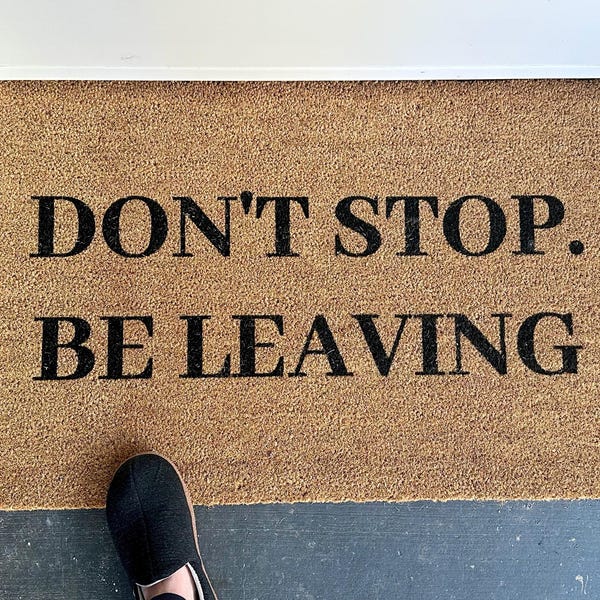 Audacity Door Mat | Funny Doormat | Housewarming Gift | New Home Gift ...