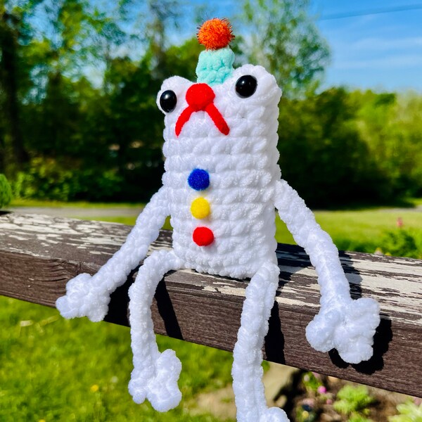 Leggy Frog Clown **made to Order** - Etsy