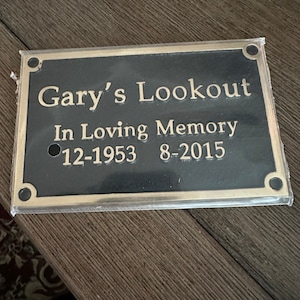 Art Deco Personalized Door Sign. Unique Handmade Metal Sign in Brass or ...