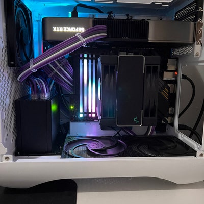 White Color Sleeved PC Psu Extension Cable Cpu Gpu Sata - Etsy