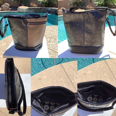Swoon Patterns: Bonnie Bucket Bag PDF Bag Purse Bucket Bag Sewing ...
