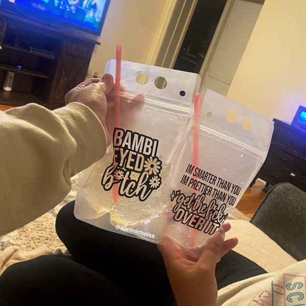 Barbie Party Drink Pouches Cmon Barbie Lets Go Party Bachelorette Getting Ratchet Its Fantastic