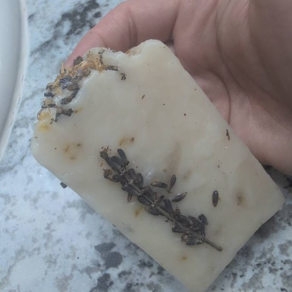 Lavender Lilac Calendula Soap, (types of Lavender Spikes May Vary). 4 ...