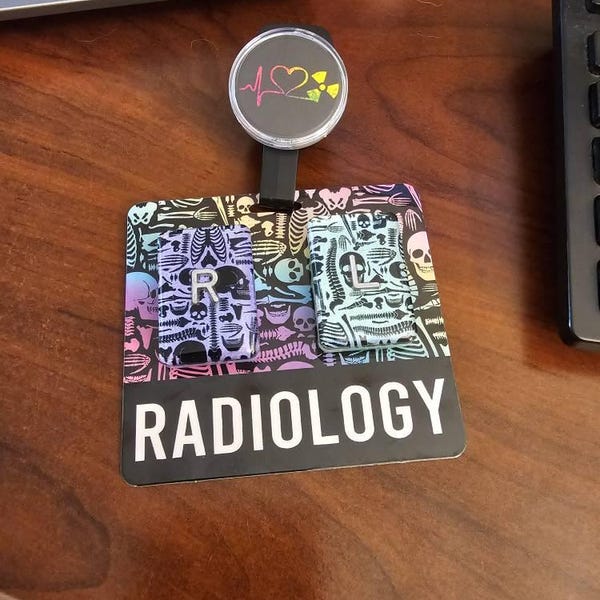 Glitter Anatomy Bones Xray Markers - Anatomy X-ray Markers, Radiology ...