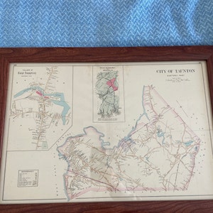 WRIGHTSTOWN Pennsylvania 1876 Map - Etsy