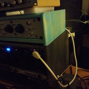 4U Studio Rack 15 Depth Solid Wood Customizable - Etsy