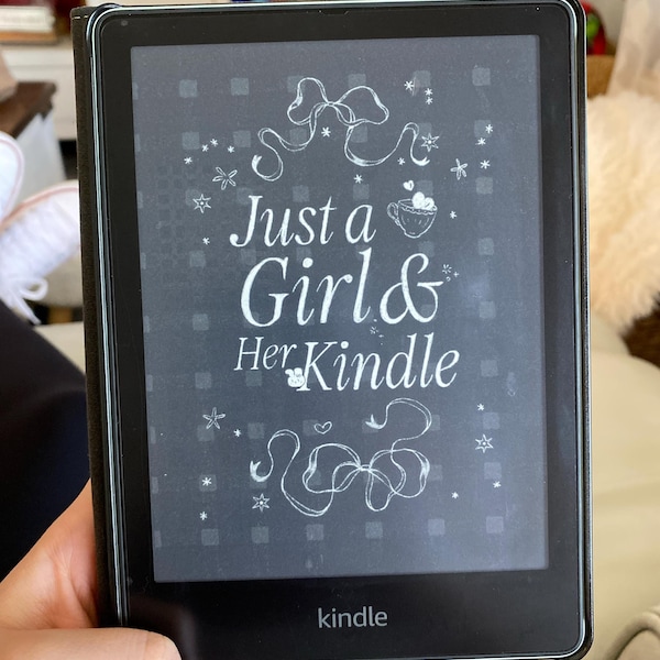 Kindle Girlie : Cute Kindle Lock Screen, Kindle Screensaver, Kindle ...