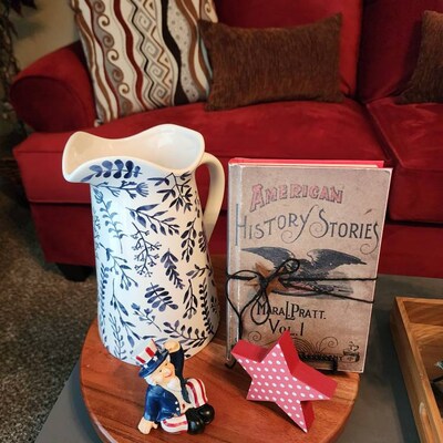 Beautiful Primitive Americana Bag Full of Goodies - Etsy