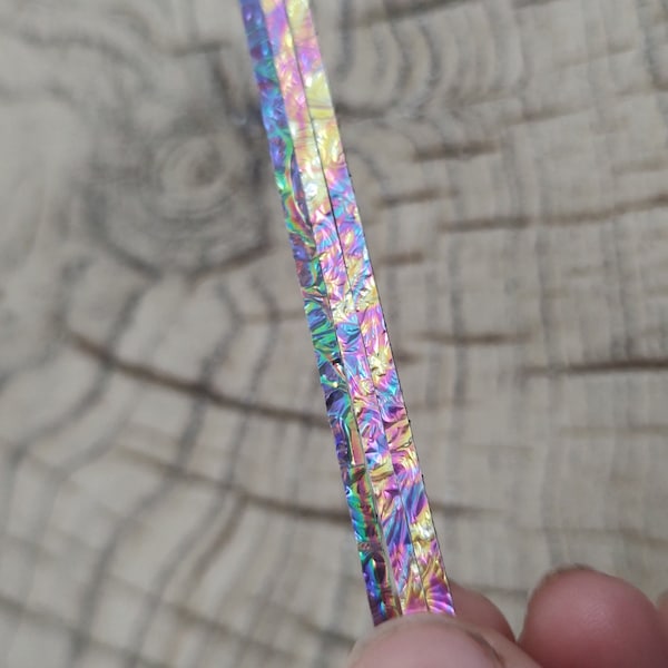 Dichrolam, Exotic Material, Ring Inlay, Strips - Etsy