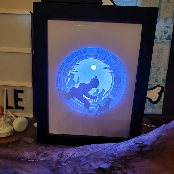 Star Wars Paper Cut Lightbox: 3D Shadow Box SVG Bundle (digital ...