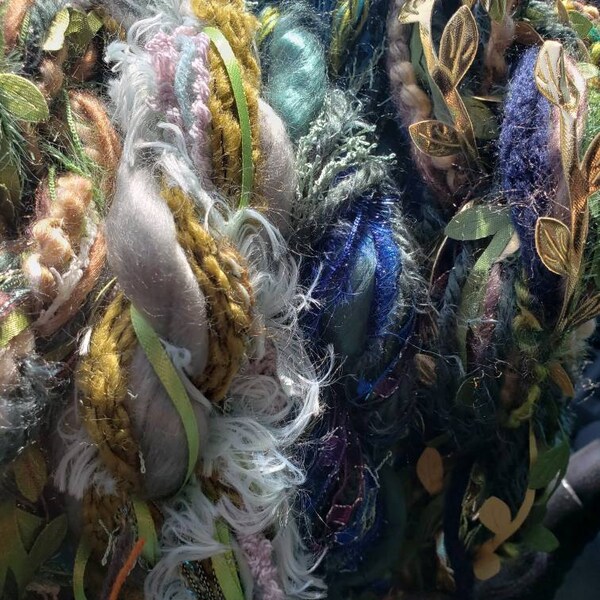 MOSSY RIVER ROCKS I Original 3D Textile Art Fiber Art Display Moss Wall ...