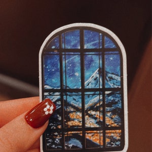 Azriel CLEAR Sticker Shadowsinger Azriel Sticker Acotar - Etsy