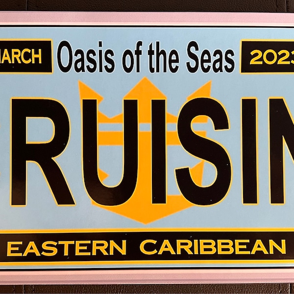 Princess World Cruise 2025 MAP MAGNET (revised) - Custom Made - Etsy UK
