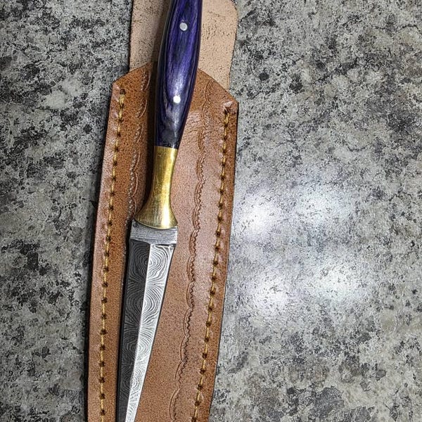 Custom Handmade Leather Knife Sheath Fixed Blade Belt Sheath Gift for ...