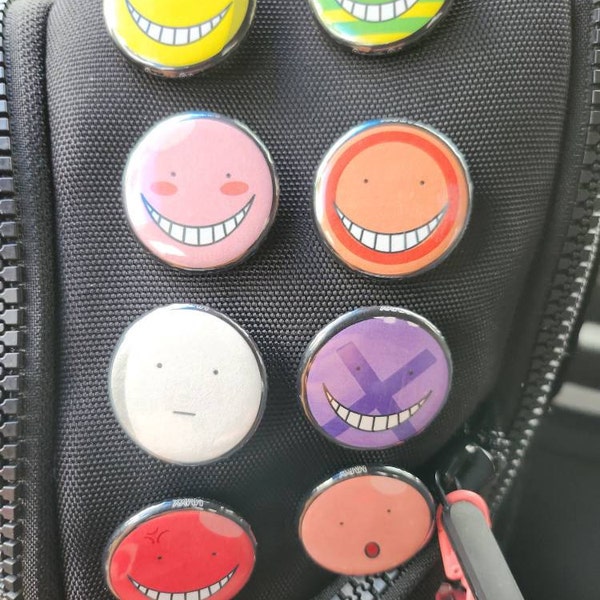 Korosensei Assassination Classroom Pinback Button Pins - Etsy