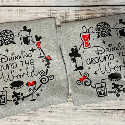 Drinking Around the World, Epcot SVG, Vacation Svg,travel Svg, Wine Svg ...