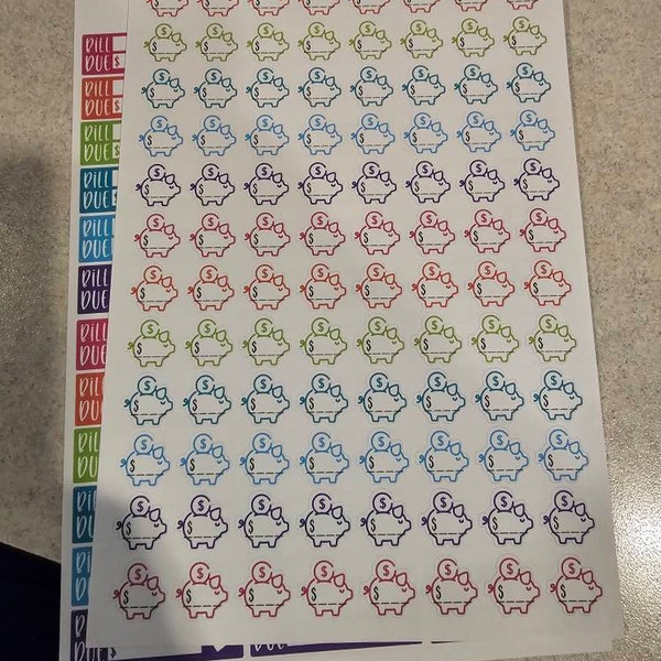 Printable School Stickers, Printable Planner Stickers, School Planner ...