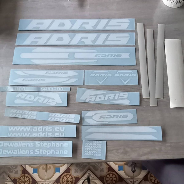 Custom Made HAIBIKE Bicycle Stickers, Stickers on the Frame +fork - Etsy