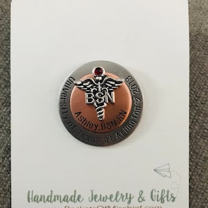 BSN Pins for Nurse Graduation Nursing Pin for Pinning Ceremony BSN ...