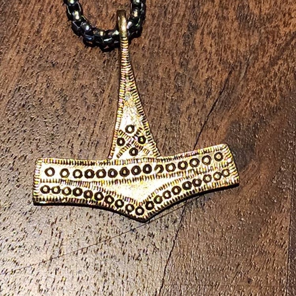 Danish Mjolnir From Bornholm, Romersdal Replica Hammer of Thor ...