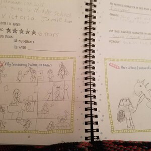 My Life in Books Reading and Coloring Journal - Etsy