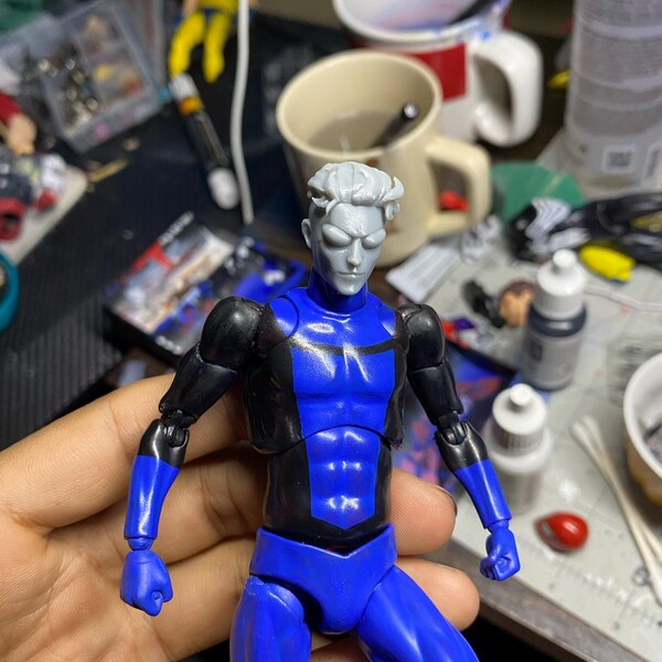 3D Printed Mafex Damaged Invincible Heads Set of 3 Ver 1 - Etsy