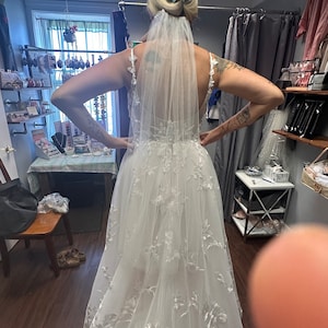 Simple Soft Veil Moscato Wedding Veil Fingertip Veil Ivory - Etsy