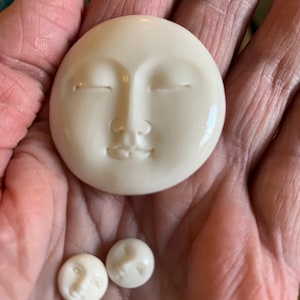 Gorgeous Goddess Gaia Handmade . Ox Bone Carving Jewelry - Etsy