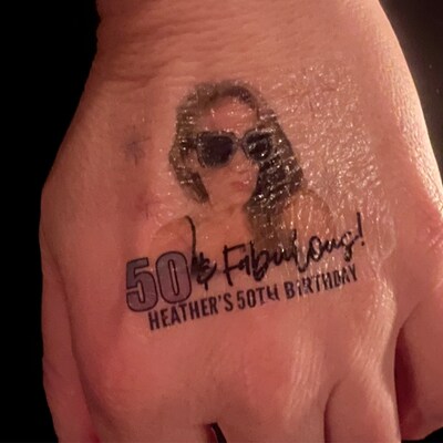 50th Birthday Tattoos, Fifty & Fabulous, 50 and Fabulous, 50th Birthday ...