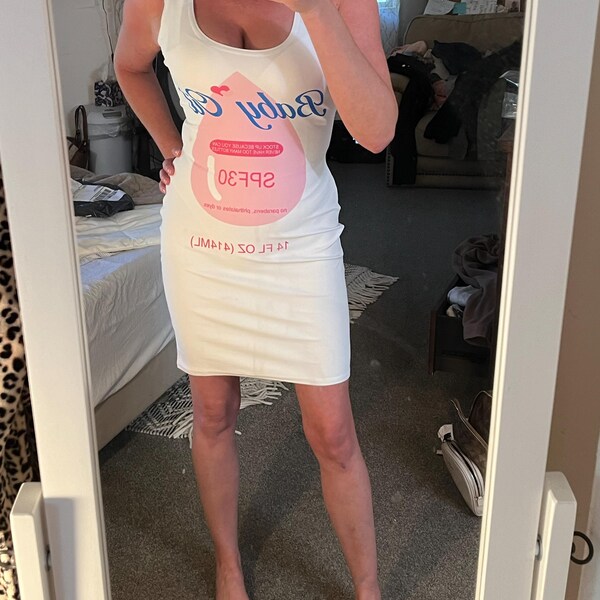 Baby Oil Dress, Funny Costumes for Women, Baby Oil Costume Women ...