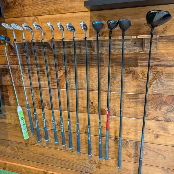 Golf Club Display Rack Shelf 14 Club Holder - Etsy