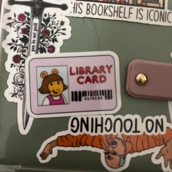 Little Sister Library Card Pin | Bookworm Enamel Pin | Bookish Pin ...