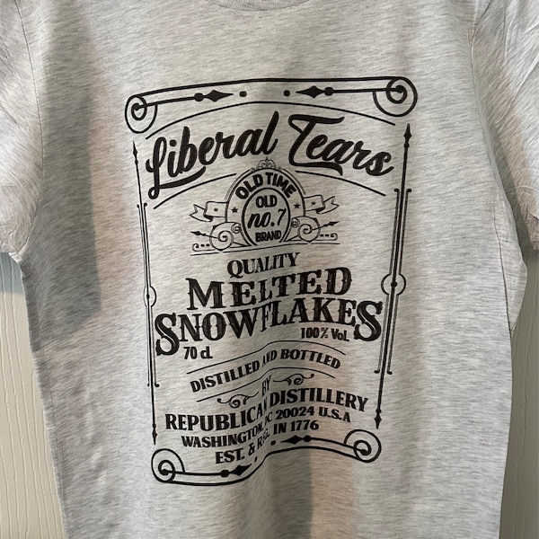 Liberal Tears Svg Png Files, Melted Snowflakes Svg, Distilled and ...