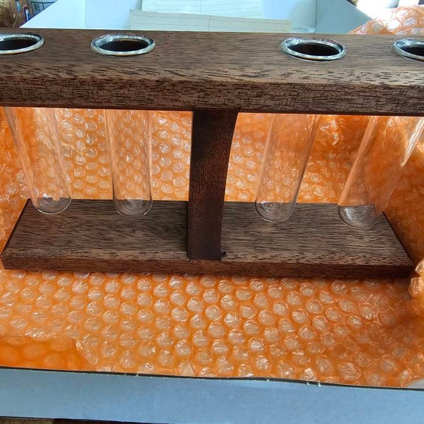 Handcrafted Wooden Propagation Station, Ideal for Plant Lovers, Boho ...