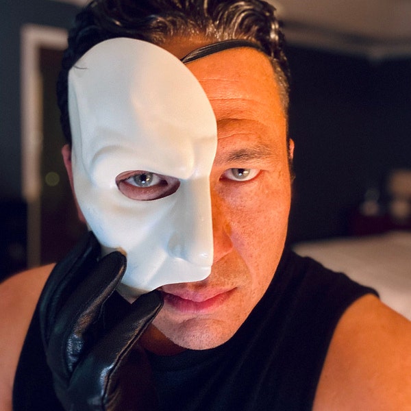 Phantom of the Opera Mask - Etsy