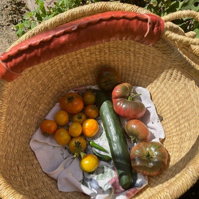 African Rwanda Woven Basket Biko Pink - Etsy