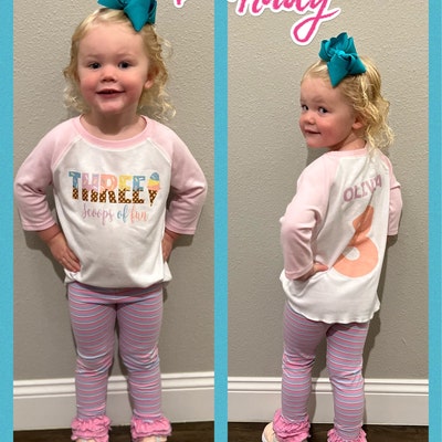 Three Scoops of Fun Ice Cream Girls 3rd Birthday Shirt, 3rd Birthday Party, Ice Cream Shirt, Ice ...