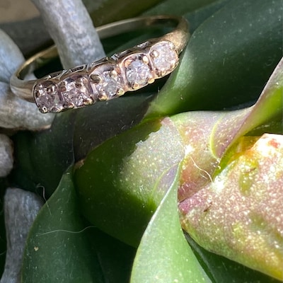 Sterling Silver Forever Bride Diamond Wedding Ring Size 7 - Etsy