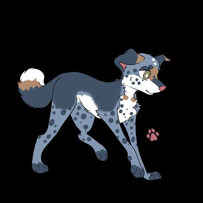 Dog Base PNG Files Lineart, Blue Shading, Etc PTU Retriever / Mutt ...