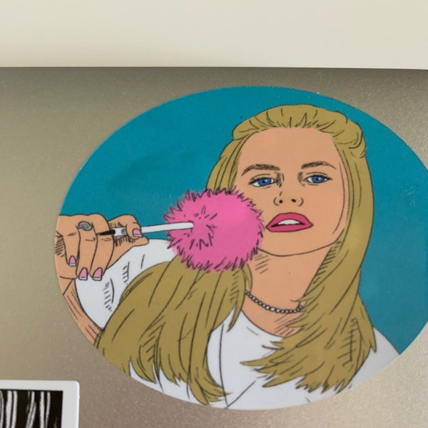 Clueless Cher Vinyl Sticker - Etsy