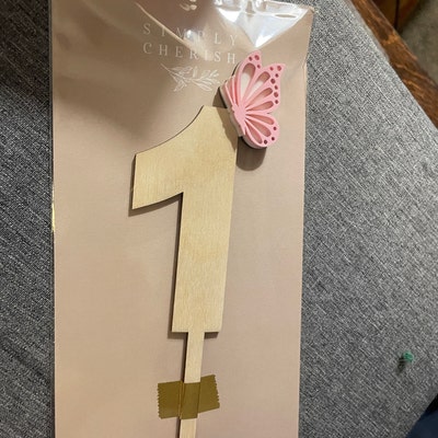 Checkered Boho Birthday Cake Topper Boy First Birthday Smash Cake One ...