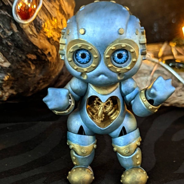 Steampunks: A Robot 3D Resin Printed BJD - Etsy